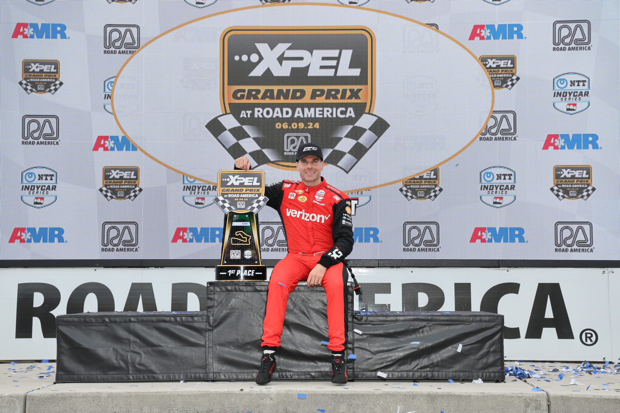 Power wins Road America IndyCar race | PFC Brakes